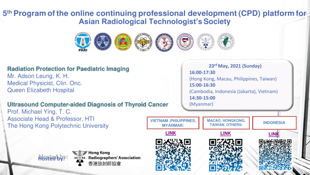 5th Program of the online continuing professional development (CPD) platform for Asian ...