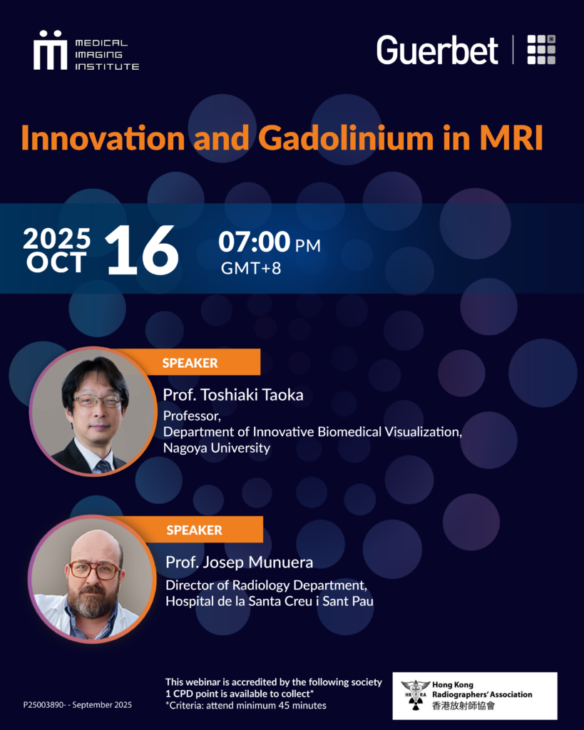 Innovation and Gadolinium in MRI – The Hong Kong Radiographers' Association